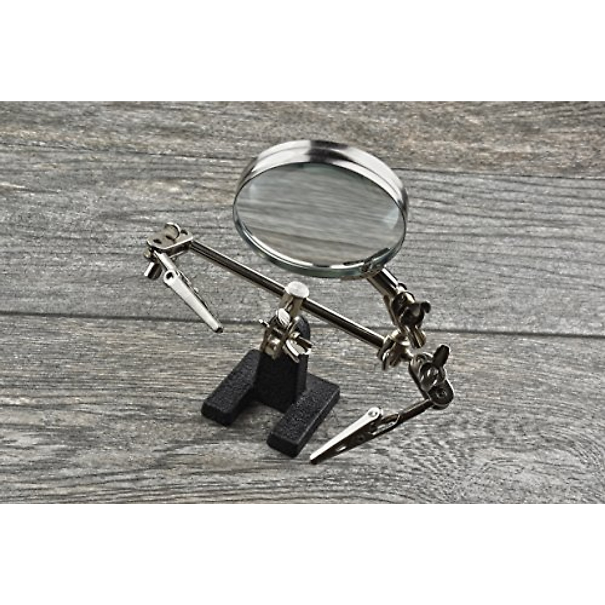 SE Helping Hand with Magnifying Glass - MZ101B
