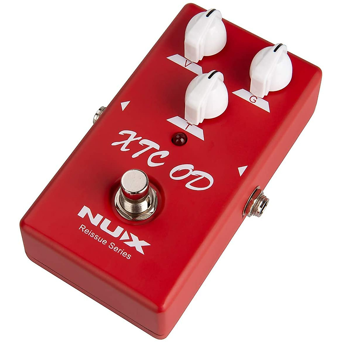 NUX XTC OD Overdrive Pedal Bundle with 2 MXR Patch Cables