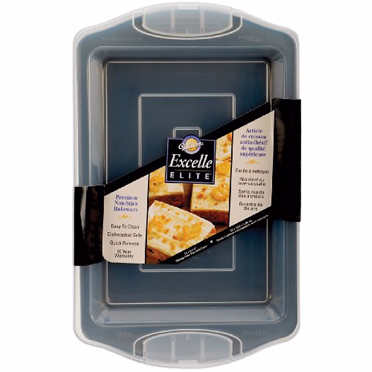 Wilton Excelle Elite 13 by 9-Inch Oblong Pan with Cover