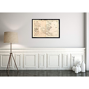 1715 Map| This map of North America, according to ye newest and most exact observations is