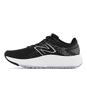 New Balance Women's Fresh Foam EVOZ V2 Running Shoe, Natural Indigo/Light Arctic Grey/Silver Metallic, 9