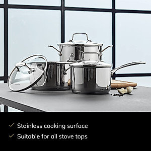 SCANPAN Impact 2 Qt. Saucepan with Lid