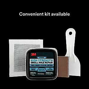 3M High Strength Small Hole Repair, Primer Enhanced Spackling Compound, 16 oz.,Gray