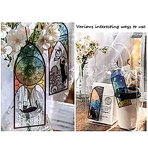 BLBMH 9PCS Cool Cat Bookmarks Set Cute Animal Bookmarks for Women Kids Girls Book Lovers Book Marks Bulk for Book Club Classroom Gifts for Students