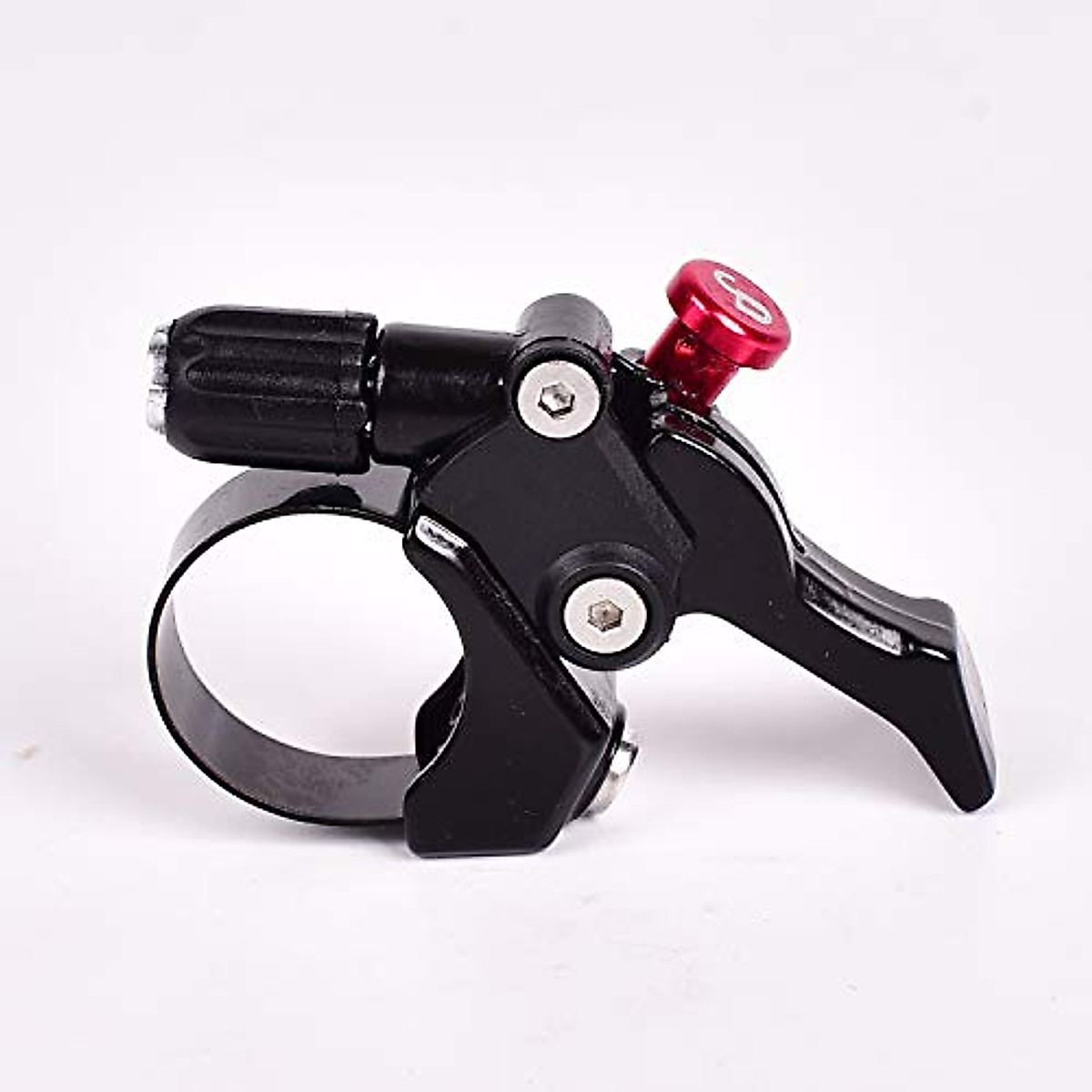 BESNIN Bike Remote Lockout Lever, Aluminum Alloy Mountain Bicycle Fork Lock Control Parts,MTB Accessories Lever Handlebar for Road Bike with Cable Wire