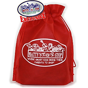 Toysmith Road Trip Bingo Cards Red, Blue, Green & Orange Gift Set Travel Bundle with Bonus Matty's Toy Stop Storage Bag - 4 Pack