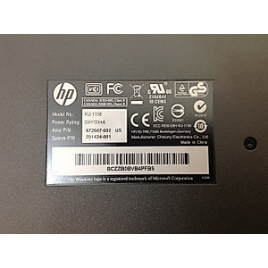 HP Black Keyboard KU-1156 PN 672647-002