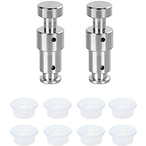 2 Pack Float Valve for Instant Pot with 8 Silicone Caps for Instant Pot Duo 3, 5, 6 QT, Duo Plus 3, 6 QT, Ultra 3, 6, 8 QT Replacement Float Valve by ZYLONE