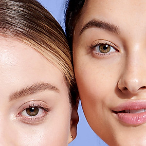 e.l.f. Eyebrow Kit, Brow Powder and Wax Duo, Long Lasting, Fuller, Thicker, Brush Included, 0.3 Oz, Dark, 1 Count