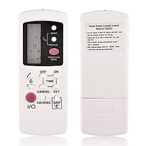 Remote Control for Galanz GZ-1002A-E3 GZ-1002B-E1 GZ-1002B-E3 GZ01-BEJ0-000 Air Conditioner