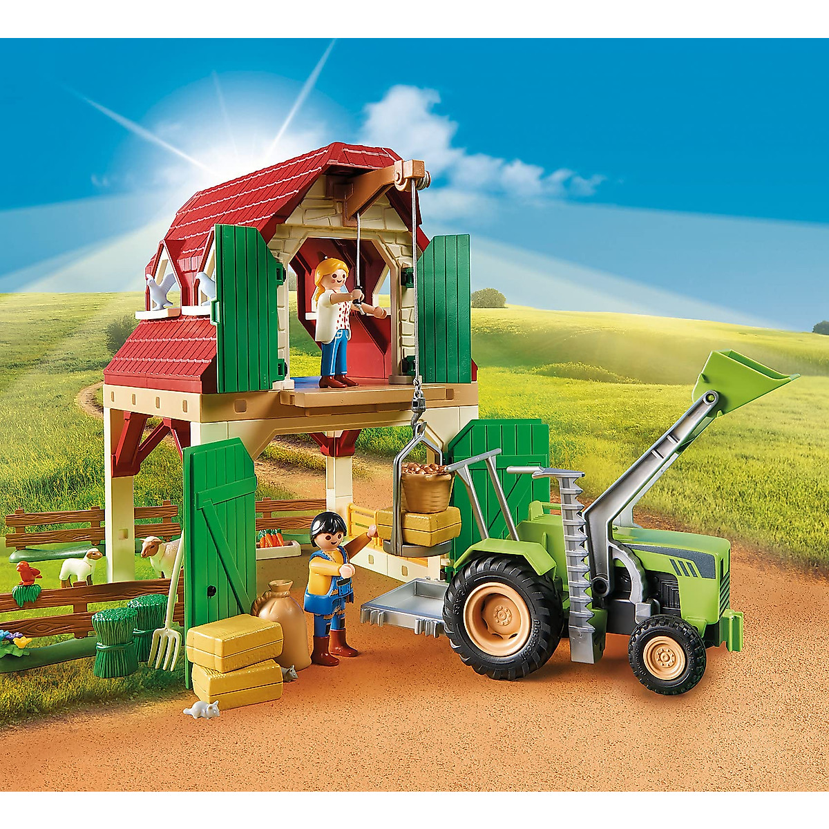 Playmobil Farm with Small Animals