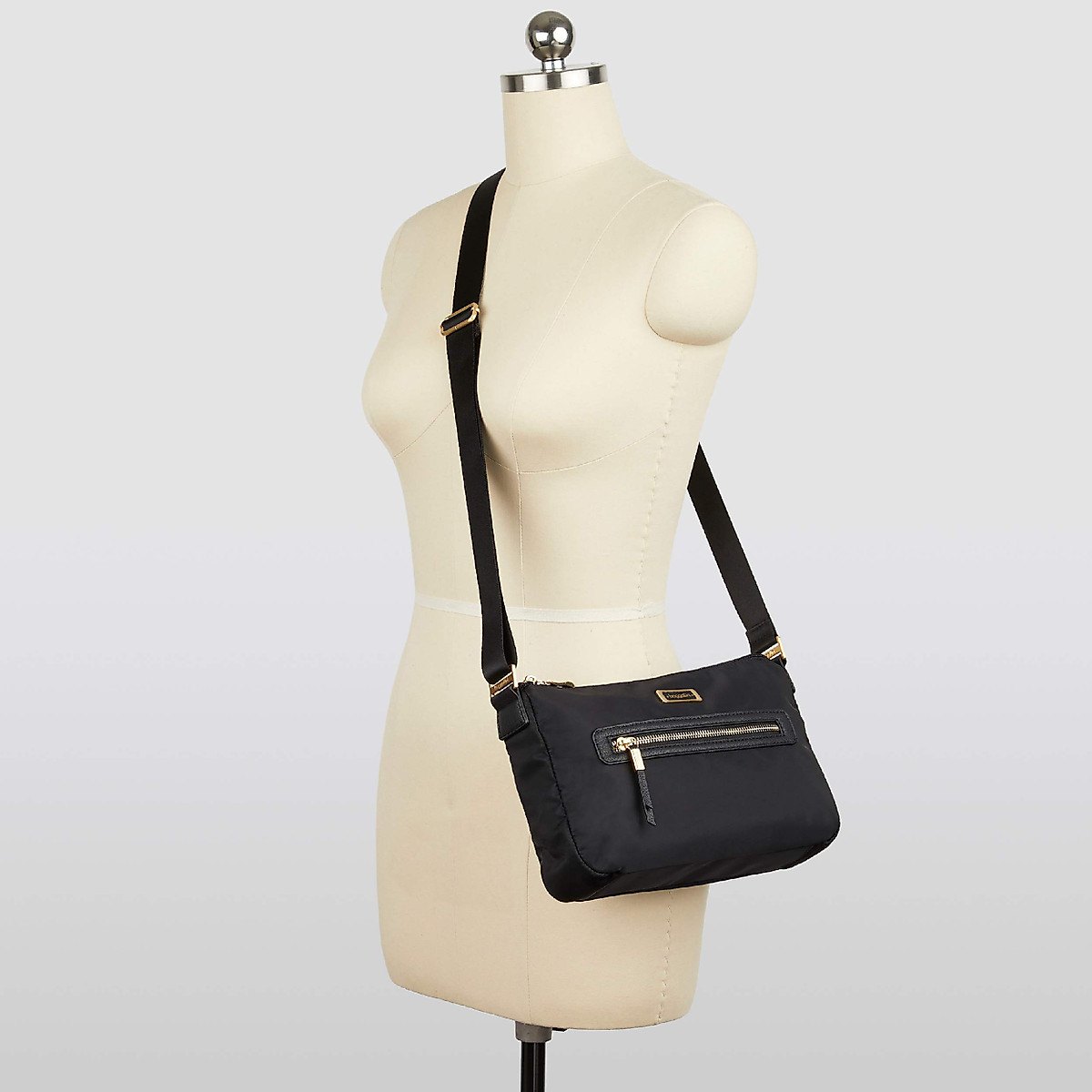 Baggallini womens Crossbody, Grey, One Size US