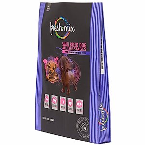 ARTEMIS Fresh Mix Dry Dog Food – Premium Meat Recipe Health Nutrition Protein Omega 3 6 Small Breed Adult Puppy All Life Stages 4lb Bag