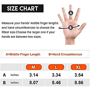 Cierto Touch Screen Work Gloves for Men and Women | Breathable and Anti-skid Working Gloves Garden Gloves for Warehouse Construction Gardening