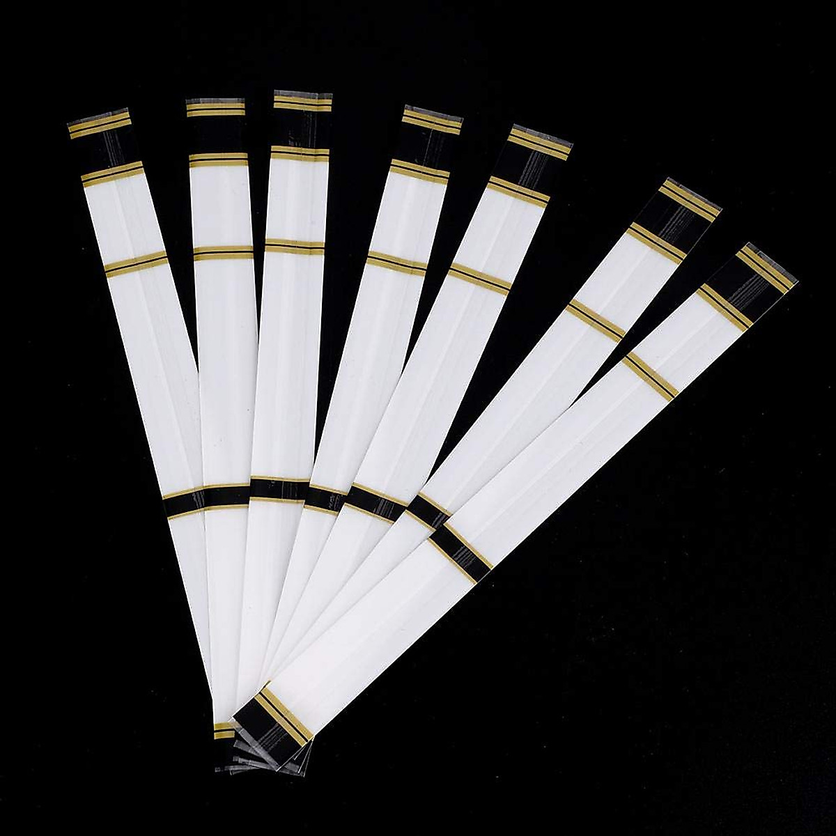 Tihebeyan Archery Arrow Wraps,15 Pcs Universal Heat Shrinkable Adhesive Arrow Wraps Sticker,Arrow Shaft Hunting Accessory