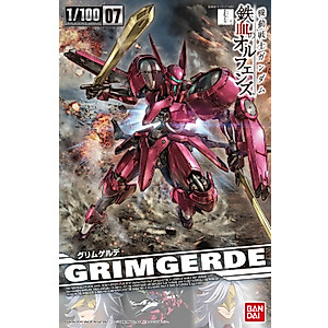 BANDAI Hobby IBO 1/100 Grimegerde Gundam Iron-Blooded Orphans Building Kit