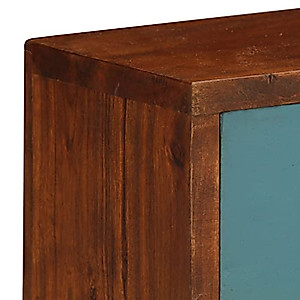 ULUYYUC Writing Desk,Computer Desks Home Office Desk Sit-Stand Desks with Drawers Suitable for Home, Office, Bedroom, Conference Room, etc 43.3"x19.6"x35.4" Solid Acacia Wood