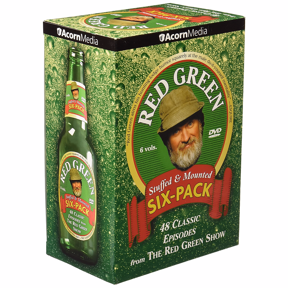 Red Green Stuffed and Mounted Six Pack