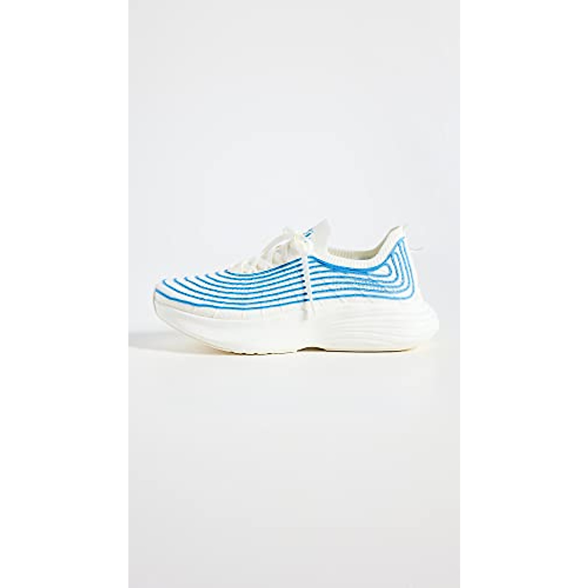 APL: Athletic Propulsion Labs Women's Techloom Zipline Sneaker, Ivory/Coastal Blue, 8 Medium US