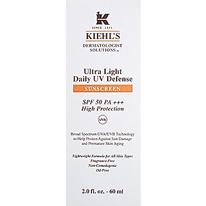 Kiehls - Ultra Light Daily UV Defense SPF 50 PA +++(60ml/2oz)