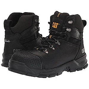 Caterpillar Men's Accomplice Steel Toe Waterproof Construction Boot, Black, 10.5