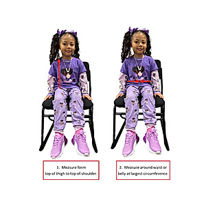 RideSafer - Small Blue, Lightweight, Compact, Portable Car Seat - Perfect for Travel and Everyday Child Safety