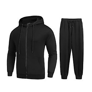 COOFANDY Sweatsuits Sets for Men Full Zip Hoodie Jacket Men Jogging Pants Casual Tracksuit Athletic Sweatsuit