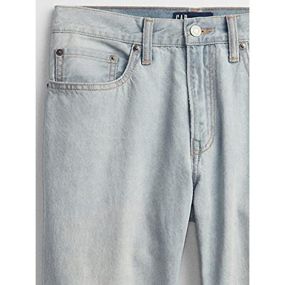 GAP Mens Slim-fit Jeans, Light Wash, 36W x 30L US