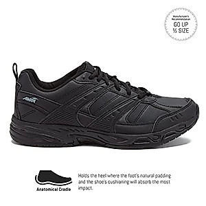 Avia Avi-Union II Non Slip Shoes for Men Food Service - Comfort Restaurant Work Men's Shoes, Black or White Slip Resistant Shoes for Men, Medium, Wide or Extra Wide