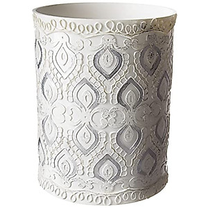 Popular Bath Waste Basket Monaco, White