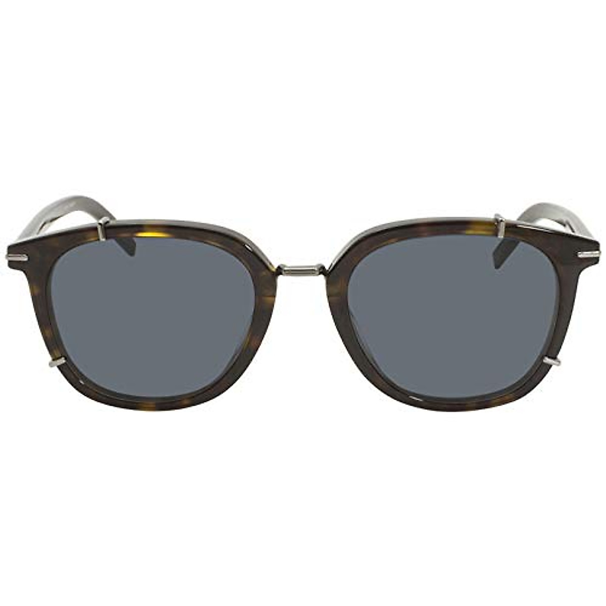 Dior Homme BlackTie272S 086A9 Sunglasses Men's Dark Havana/Blue Lens Square 50mm