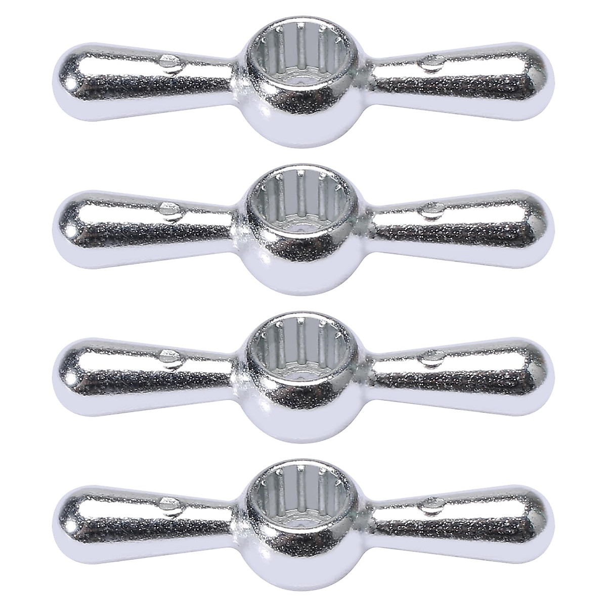 VIDABTE PP806-15 01-5097 Lawn Faucet Hose Bibb Tee Handle, Outdoor Faucet Handle for Plumb Pak, Hose Bib Handles Replacement 12 Point Broach (4 pcs)