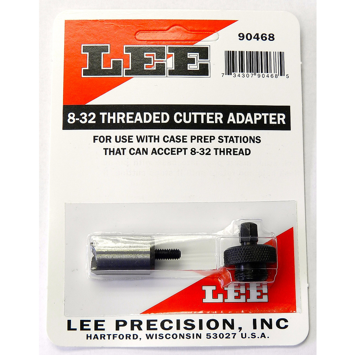 Lee Precision Reloading Large 8-32 Threaded Cutter & Lock Stud Lee Precision Large 8-32 Threaded Cutter & Lock Stud, Silver, Small
