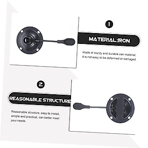 SEWACC Chair Chassis Swivel Chair Replacement X Chair Office Chair Gaming Chair Accessories Desk Chair Base Replacement Office Chair Accessory Rotating Carseat Game Chair Base Iron Black