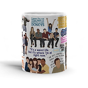 Mug New 11oz 15oz Girl Collage Tv Gifts Show White Ceramic Classic Mug For Coffee, Latte, Chocolate Or Tea