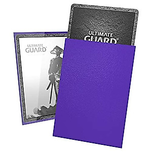 Ultimate Guard Matte Blue Katana Sleeves Japanese Size 60ct Standard Size 100 ct Card Sleeves Individual Pack