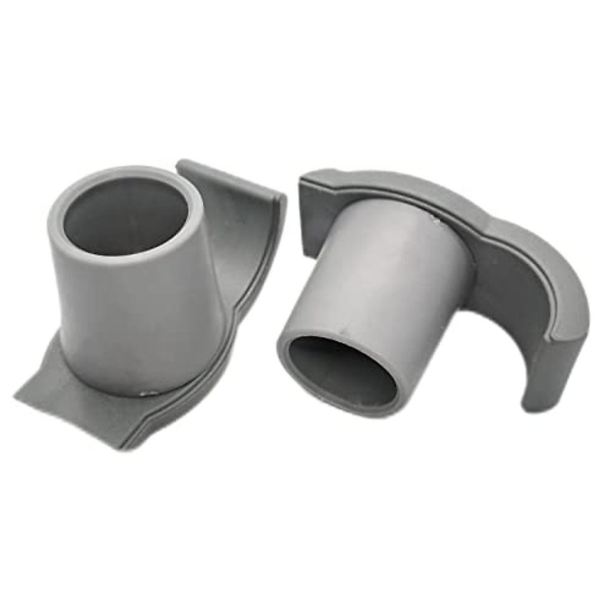 ComsenMed Walker Glide Skis, Universal Fit, Extra Durable,for 1 1/8 Inch Tubes,Universal Replacement Glide Caps,Heavy Duty Walker Coaster Skis for,Walker Parts,Walker Tips,(Gray) 1 Pair