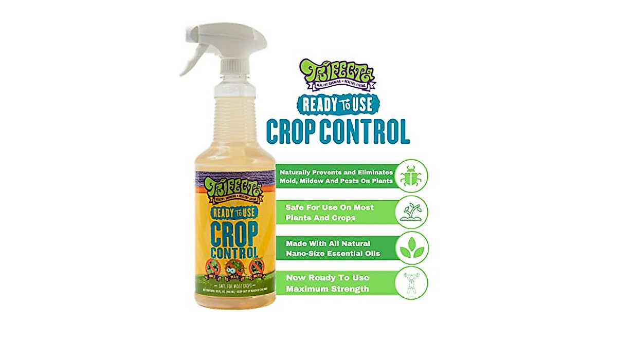 Trifecta Crop Control Natural Pesticide & Fungicide 32 OZ - Safe ...