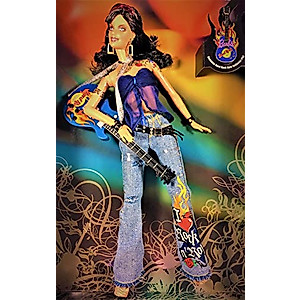 Hard Rock Cafe Barbie Doll 2005 Mattel #J0963