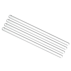 MECCANIXITY 3.3 Borosilicate Glass Stick 5.9" Length 6mm Dia Stir Rod Mixing Tools 4Pcs