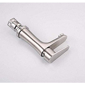 ShiSyan Y-LKUN Square Innovationsingle Hole Mixed Water Hot and Cold Bathroom Kitchen Basin Faucet