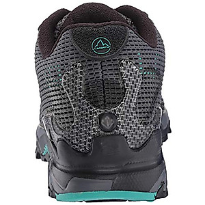 La Sportiva Womens Wildcat 2.0 GTX Trail Running Shoes, Carbon/Aqua, 6.5
