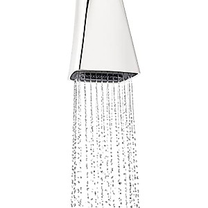 Pfister Venturi Kitchen Faucet with Pull Down Sprayer and Soap Dispenser, Single Handle, High Arc, Polished Chrome Finish, F5297VNC