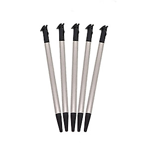 5 PCS Metal Touch Screen Stylus Pen Game Console Pen for New 3DS Game
