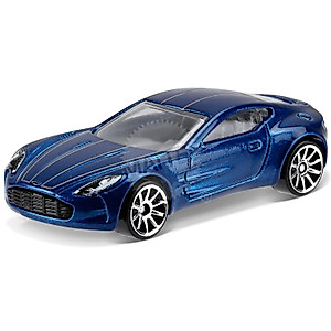 Hot Wheels 2017 HW Exotics Aston Martin One-77 287/365, Blue