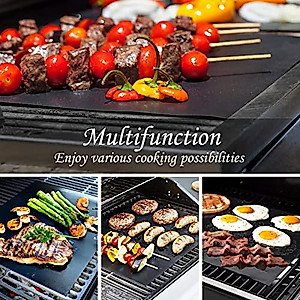 AIEVE Air Fryer Oven Liners, 3 Pack Non-stick Air Fryer Oven Mat Baking Mat Compatible with Ninja Foodi SP101 SP201 SP301 Ninja Air Fry Oven Toaster Oven Microwave Bottom of Gas & Electric Oven