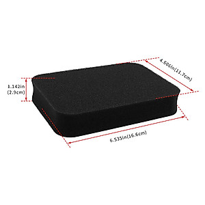 LOCOPOW 17211-899-000 Air Filter for Honda GX390 GX340 GX240 GX270 Engine EB3000 EB3800 EB3500 EB3800 EB4000 EB5000 EM5000 EM6000 EM6500 EMS4000 EMS4500 EW140 EW170 Generator 2 Pack