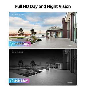 ZOSI H.265+ 16CH Security Camera System with AI Human Vehicle Detection, 16CH DVR with 4TB HDD for 7/24 record, 16 x 1080p CCTV Camera Outdoor Indoor with 80ft Night Vision°Wide Angle, 90°Wide Angle