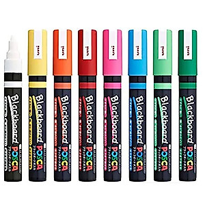 Uni-posca Pc5m8 Paint Marker Pen Medium Point Set of 8 (Japan Import)