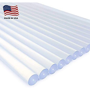 AdTech 220-145-5 4" Full Size Hot Glue Sticks, 4 inch, Clear